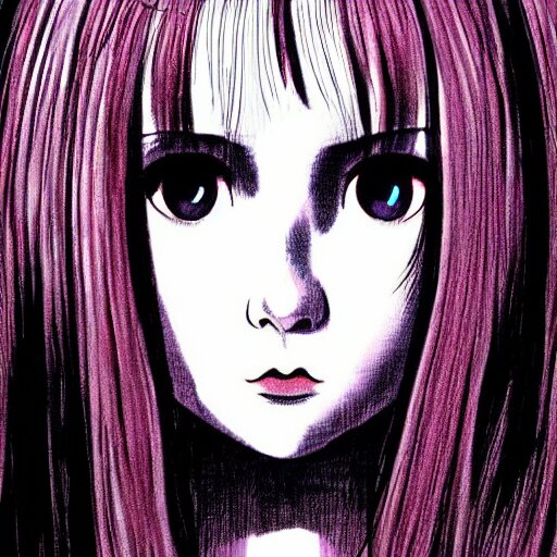 Lexica - A portrait of tomie by junji ito