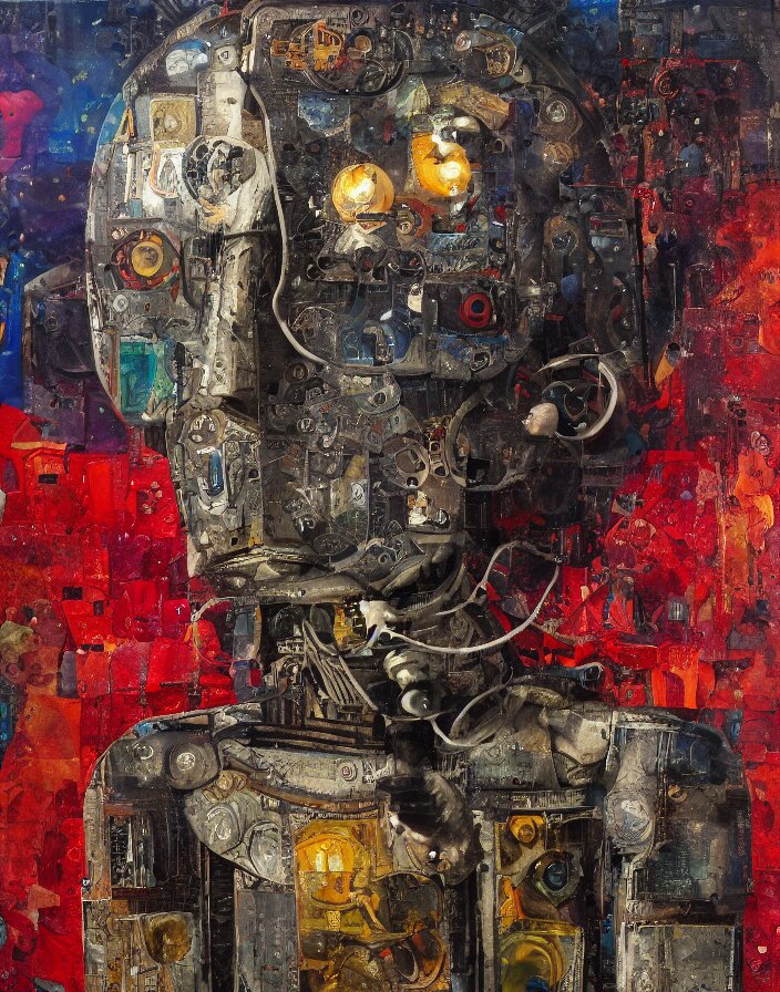 Lexica - People are strange when you are a robot detailed and highly ...