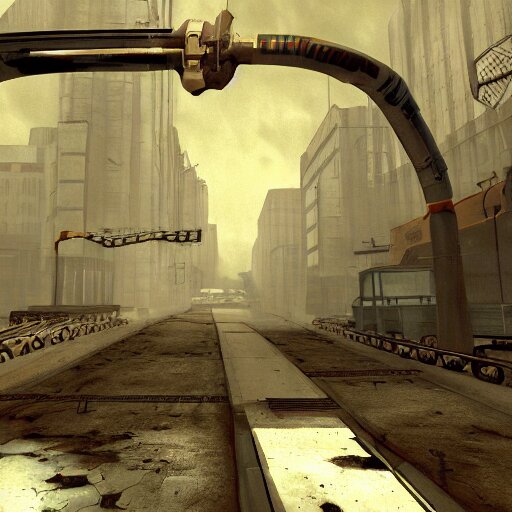 Lexica - Half life 2 level from the 2004 PC game Half life 2, concept ...
