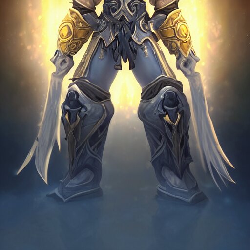 Lexica - World of warcraft lightforged human paladin, artstation hall of fame gallery, editors ...