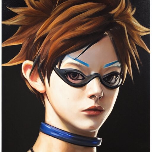 Lexica - Oil painting of tracer overwatch in a field wearing thick ...