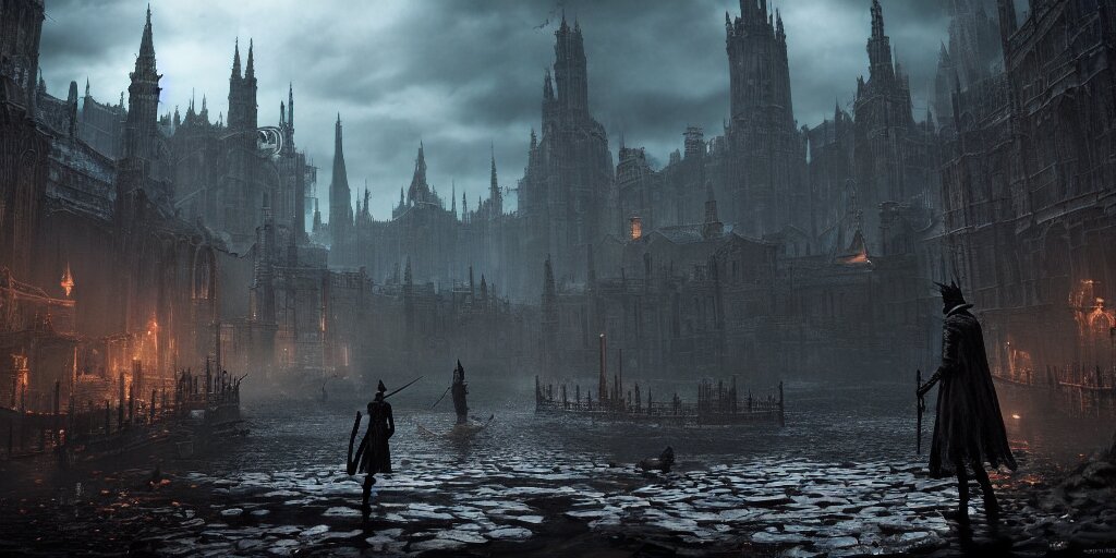 Lexica - An amazing award winning photo of a scene in Bloodborne ...