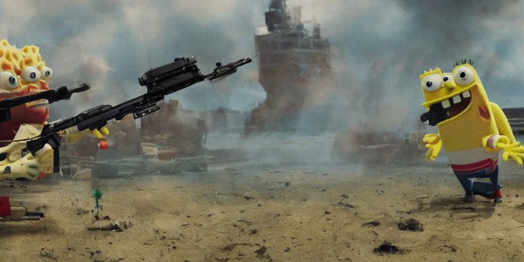 Lexica - High detail movie still of ultra realistic spongebob ...