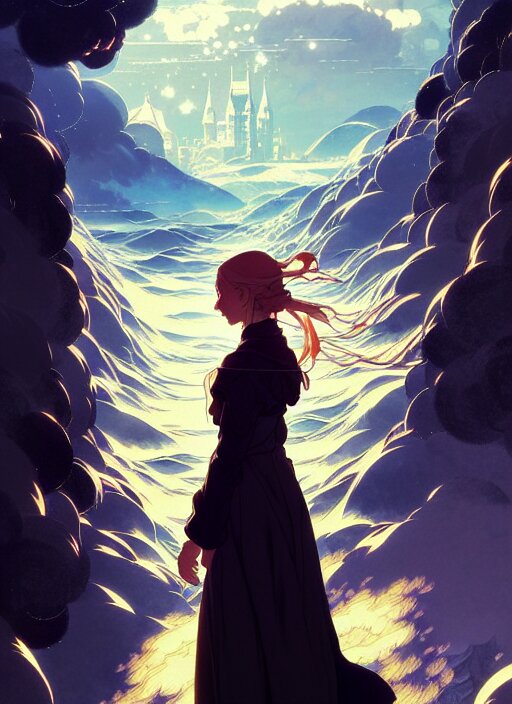 Lexica - Baroque oil painting emma watson ln illustration concept art ...