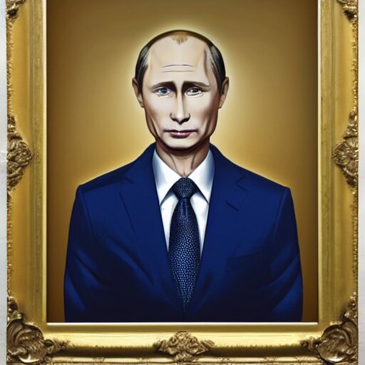 Lexica - Anime putin portrait