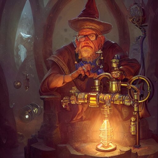 Lexica - An old wise wizard operating a random pointlessly elaborate ...