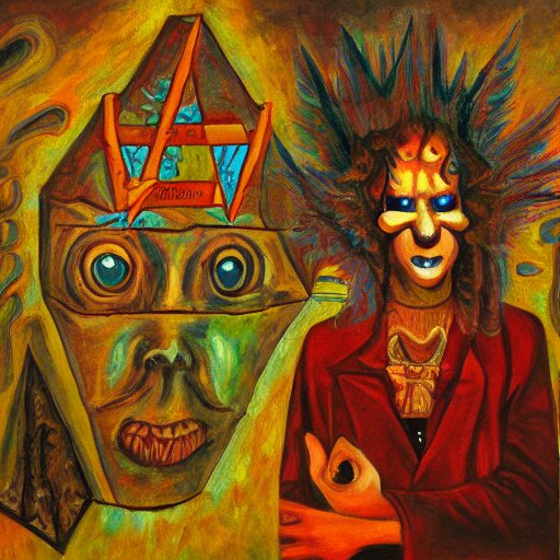 Lexica - Portre of an autistic demon on acid, masonic and kabalistic ...