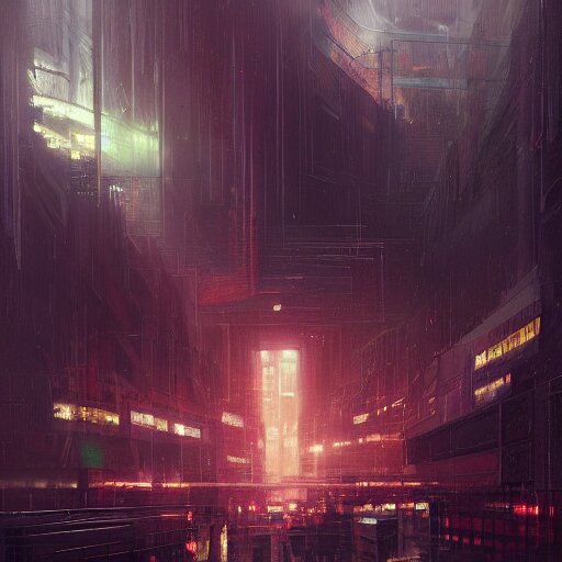 Lexica - Chiba city, neuromancer, painted by greg rutkowski, painted by ...