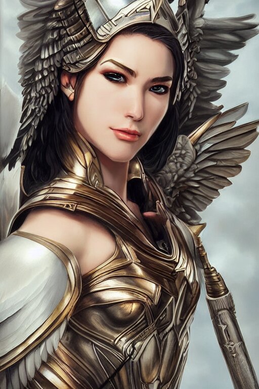 Lexica - A highly detailed beautiful portrait or a valkyrie in the ...