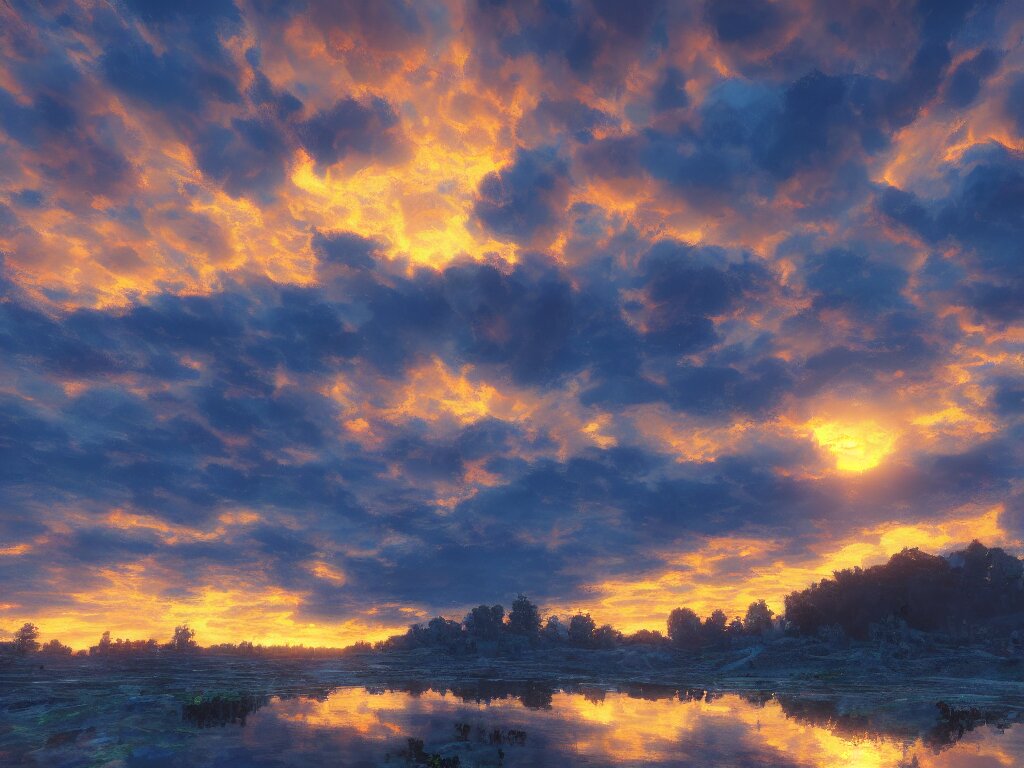 Lexica - Impressionist sunrise, hdr, ue5, unreal engine 5, cinematic 4k ...