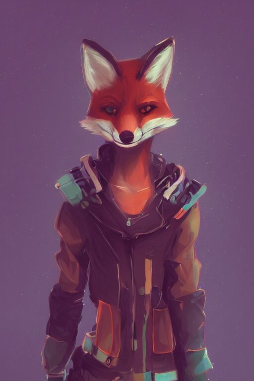 Lexica - A fox fursona, trending on artstation, by kawacy, furry art ...