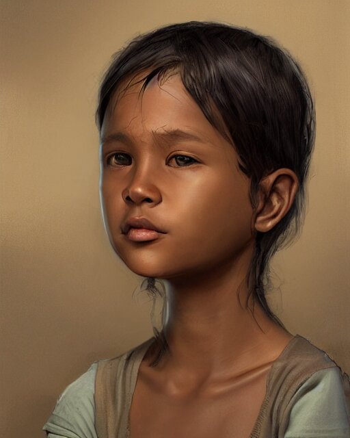 Lexica - Portrait of Migrant and Colonizer child, Migrant Colonizer ...