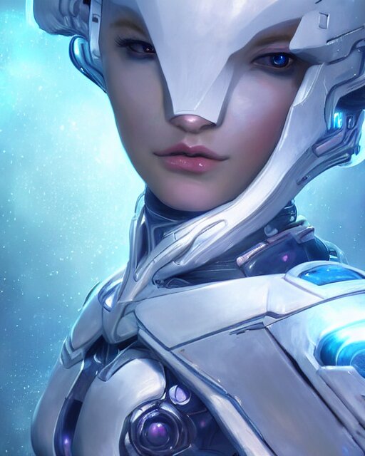 Lexica - Perfect android girl on a mothership, warframe armor ...