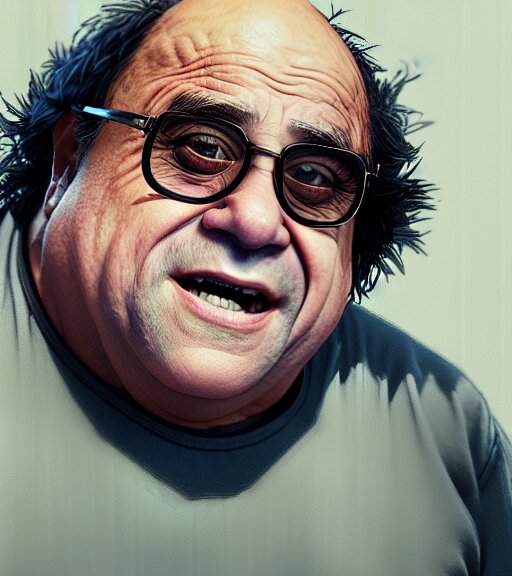 Lexica - Highly detailed portrait of Danny DeVito, in GTA V, Stephen ...