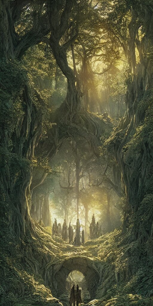 Lexica - Symmetry!! lord of the rings the shire scenery landscape ...