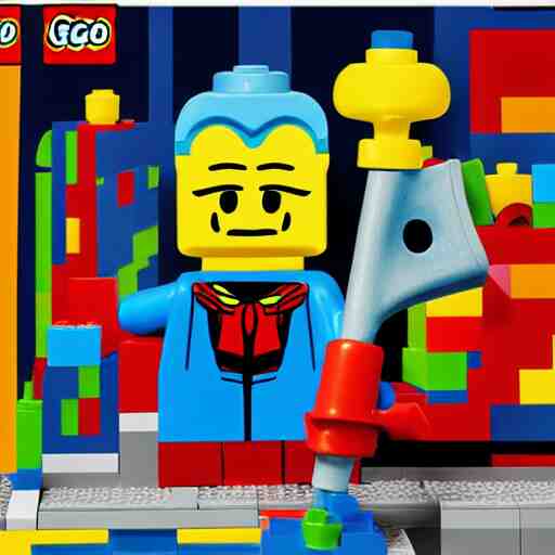 pablo picasso lego, activity play centre, plastic, toy, butcher ...