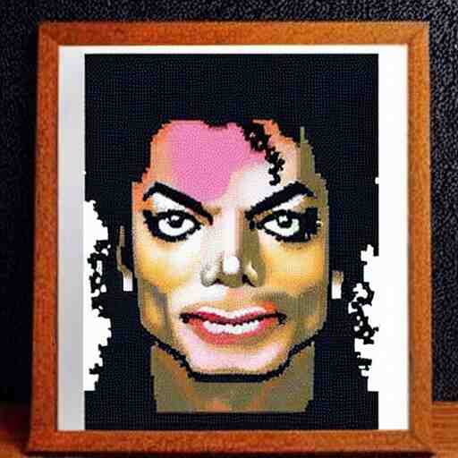 Michael Jackson, Pixel Art - Arthub.ai