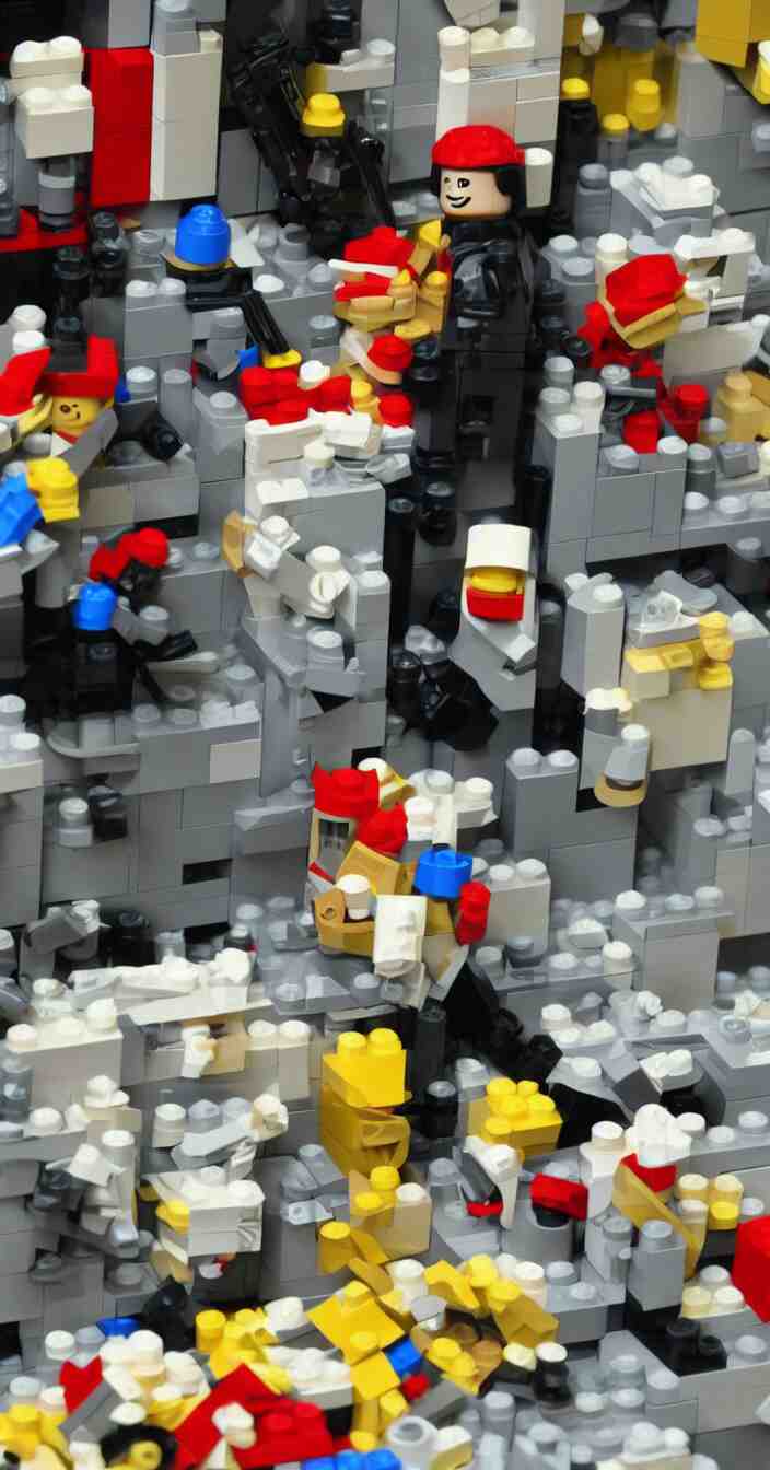 vladimir putin as realistic lego figure - Arthub.ai