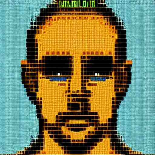 rapper in pixel art - Arthub.ai