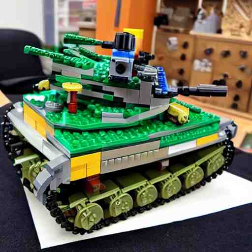 lego tank - Arthub.ai