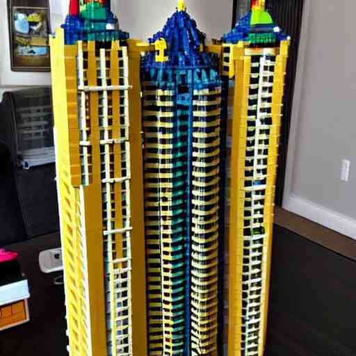 lego skyscraper - Arthub.ai