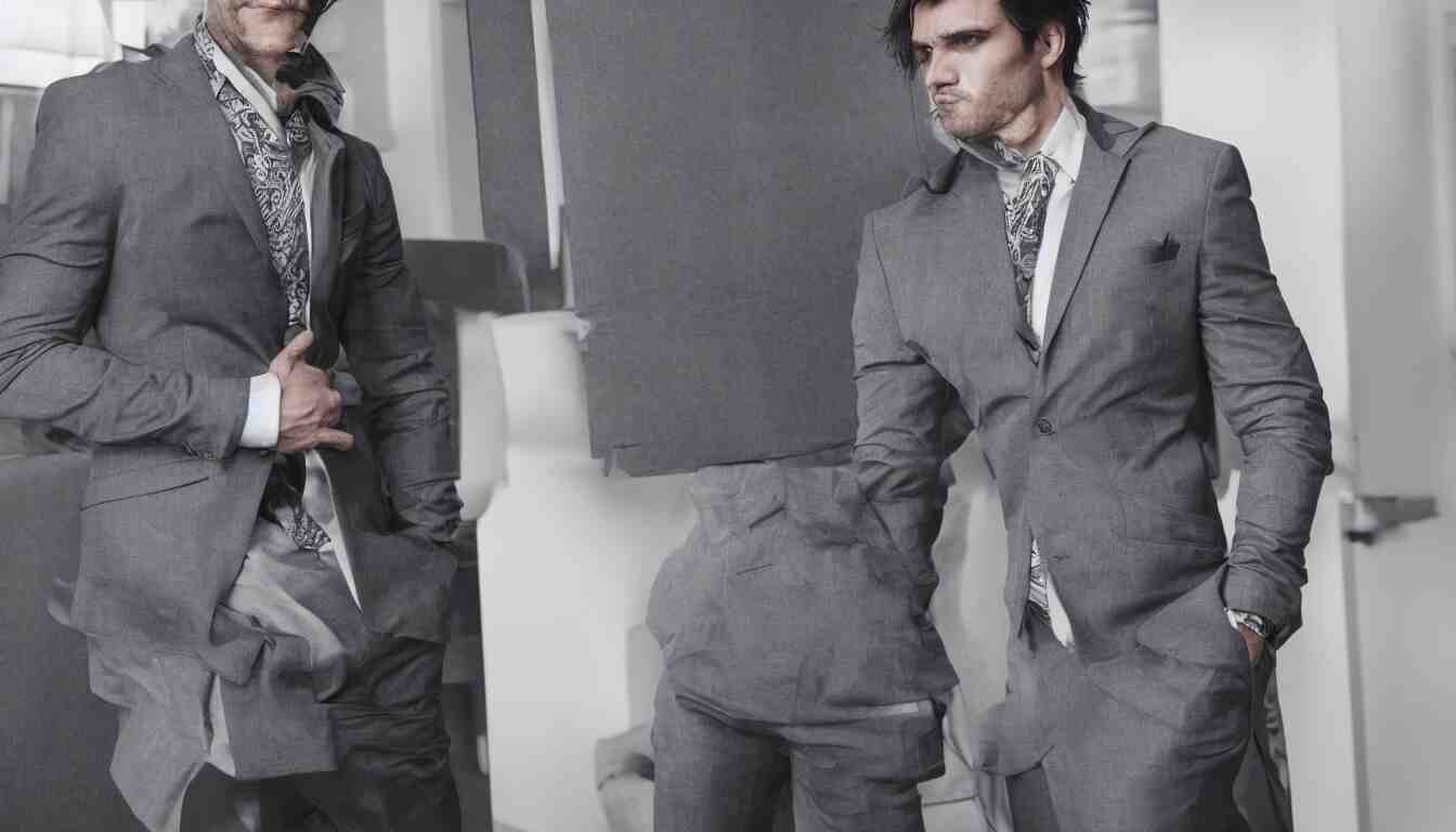 highly detailed photo of a handsome, muscular man in a suit - Arthub.ai