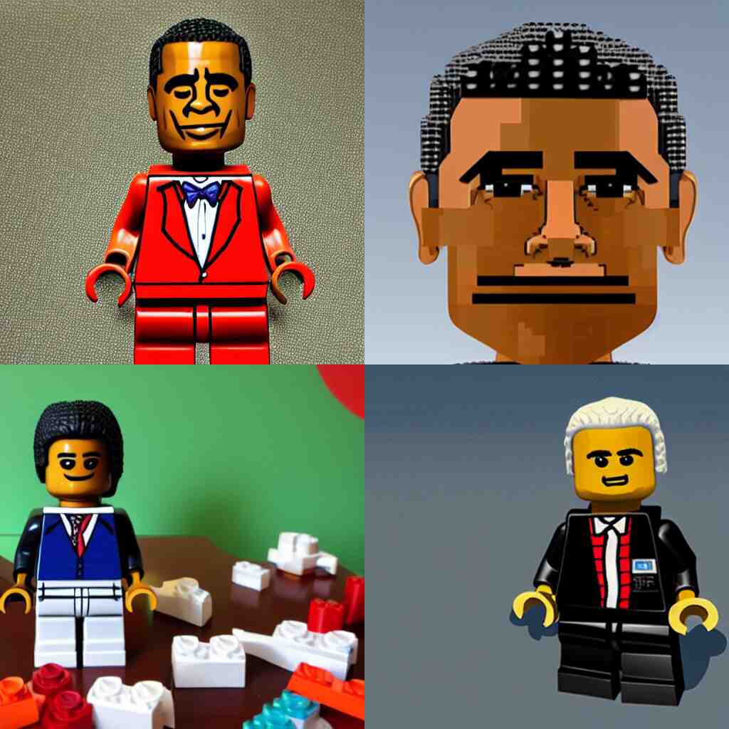 obama as a lego figurine - Arthub.ai