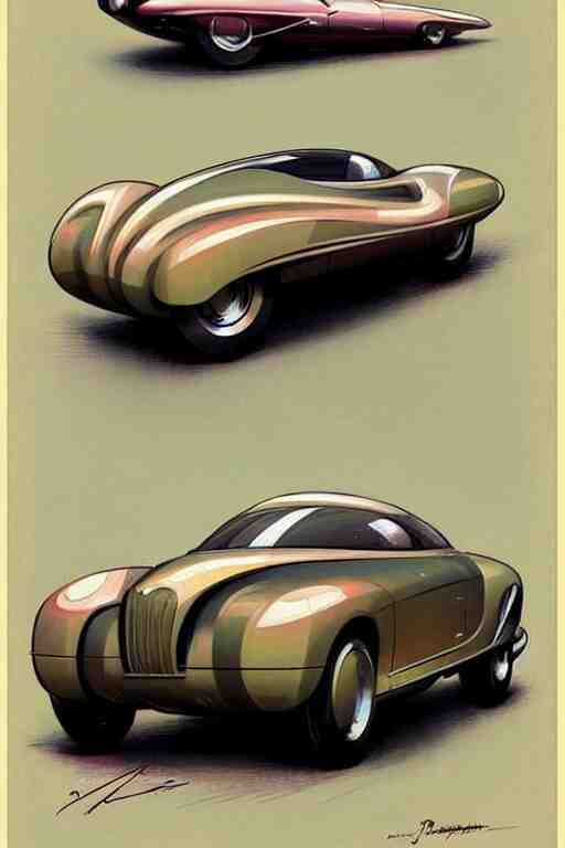 1 9 5 0 s retro future art deco automotive dash design... - Arthub.ai